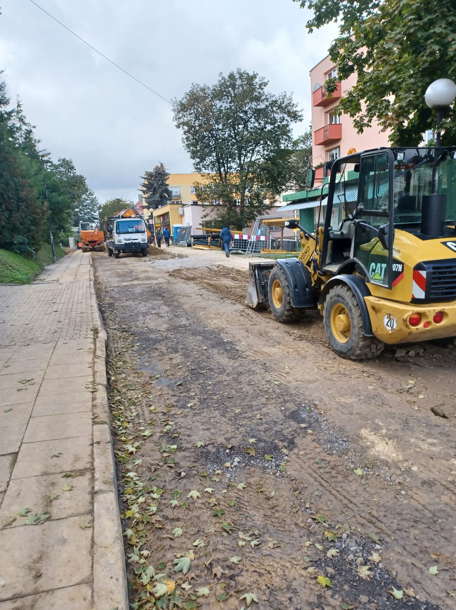 Trwa remont ulicy Jagiellońskiej | Gmina i Miasto Miechów Trwa remont ulicy Jagiellońskiej | Gmina i Miasto Miechów